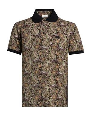 Etro Polo Shirt Size Cotton - Black