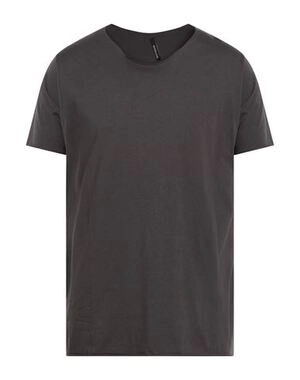 GIORGIO BRATO T-shirt Charcoal Size Cotton - Grey
