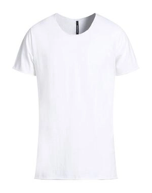 GIORGIO BRATO T-shirt Charcoal Size Cotton - White