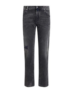 JACOB COHЁN Jeans Size Cotton, Elastane - Black