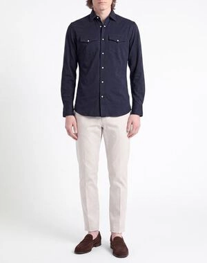 MOORER Shirt Size Cotton - Blue