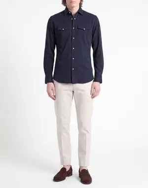 MOORER Shirt Size Cotton - Blue