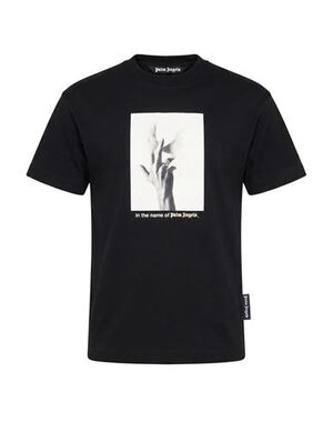 Palm Angels T-shirt Size Cotton - Black