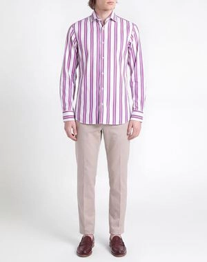 MOORER Shirt Size Cotton - Purple