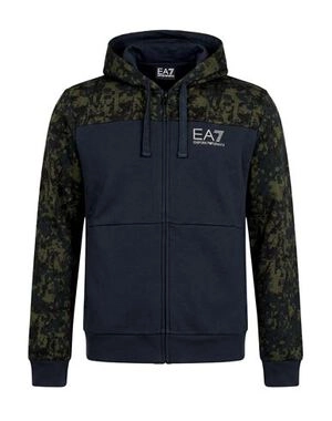 Emporio Armani Full Zip Camouflage Hoodie