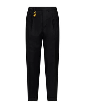 MANUEL RITZ Pants Size Virgin Wool, Elastane - Black