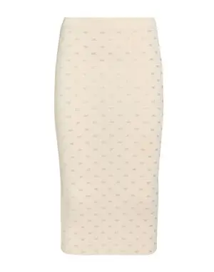 Elisabetta Franchi Viscose And Polyamide Midi Skirt