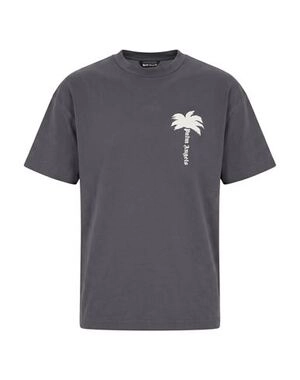 Palm Angels T-shirt Charcoal Size Cotton