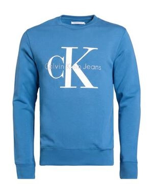 Calvin Klein Sweatshirt Azure Size Cotton - Blue