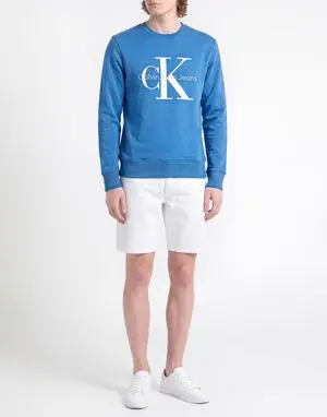 Calvin Klein Sweatshirt Azure Size Cotton