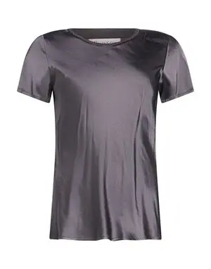 MANILA GRACE Viscose & Elastane T-shirt - Grey