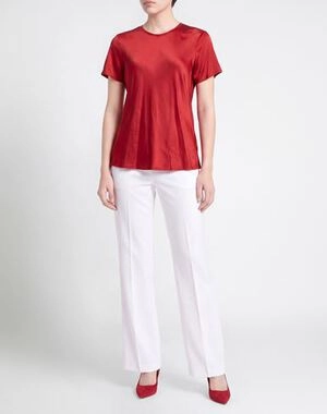 MANILA GRACE Viscose & Elastane T-shirt - Red