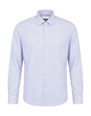MANUEL RITZ Shirt Size Cotton - Blue