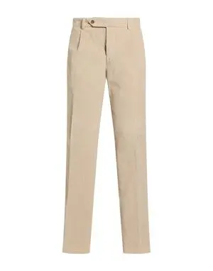 PAOLONI Pants Sand Size Cotton, Elastane - Beige