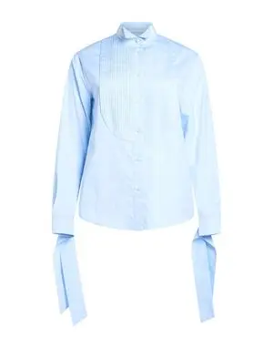 JACOB COHЁN Light Cotton Shirt With Pleated Front And French Cuffs