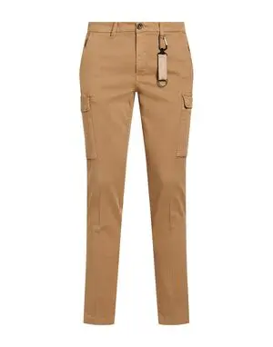 MANUEL RITZ Pants Camel Size Cotton, Elastane - Beige