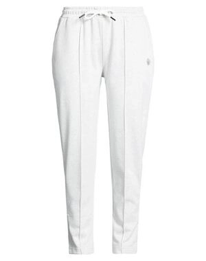 CIESSE PIUMINI Cotton Track Pants With Metallic Fiber - Grey