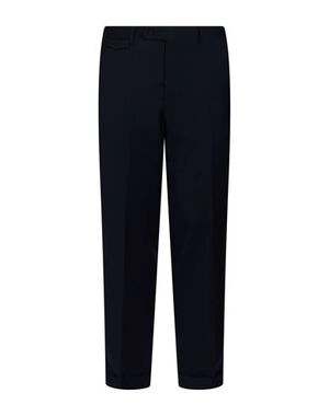 PAOLONI Pants Size Wool, Elastane - Blue