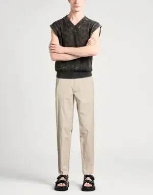 Armani Exchange Pants Taupe Size Cotton, Elastane