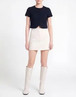 Sandro Cropped Crewneck Short Sleeve Top