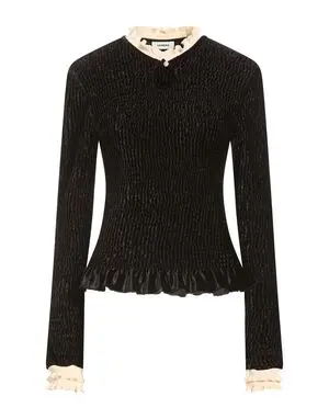 Sandro Chenille Turtleneck Top