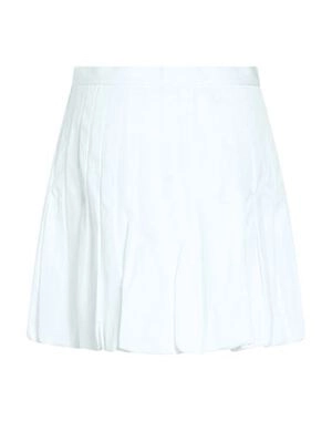 Sandro Mini Skirt Size Cotton - White