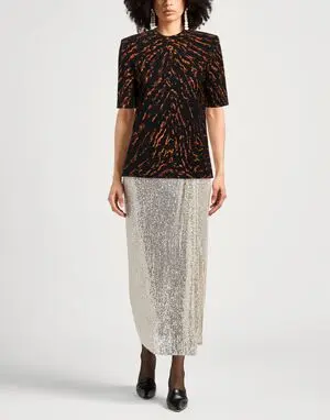 Attico Printed Cotton T-shirt