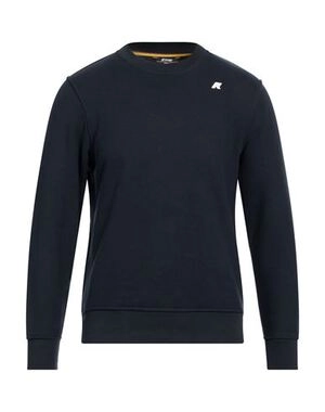 K-WAY Sweatshirt In Midnight Cotton And Polyamide - Midnight Blue