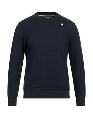 K-WAY Sweatshirt In Midnight Cotton And Polyamide - Midnight Blue