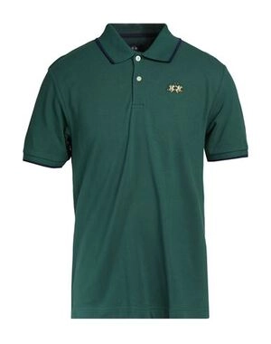 LA MARTINA Polo Shirt Size Cotton - Green