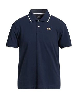 LA MARTINA Polo Shirt Size Cotton - Navy