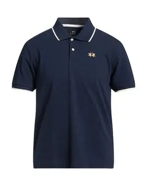 LA MARTINA Polo Shirt Size Cotton - Navy