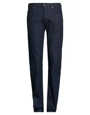 Emporio Armani Straight-leg Cotton Stretch Jeans