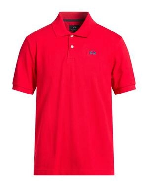 LA MARTINA Polo Shirt Military Size Cotton - Red