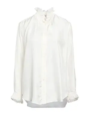 Sandro Silk Ruched Shirt