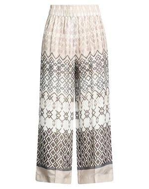 Brunello Cucinelli Pants Size Silk - Beige