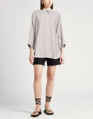 Brunello Cucinelli Striped Linen Shirt