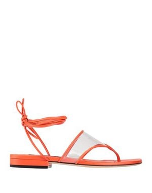 SERGIO ROSSI Thong Sandals - Orange