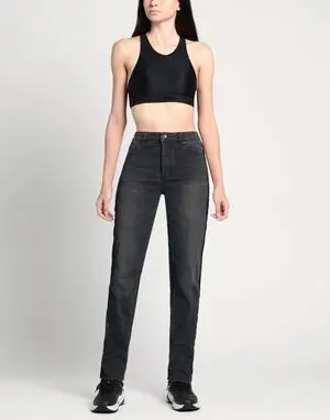 Armani Exchange Straight Leg Jeans With Crystal Embellishments