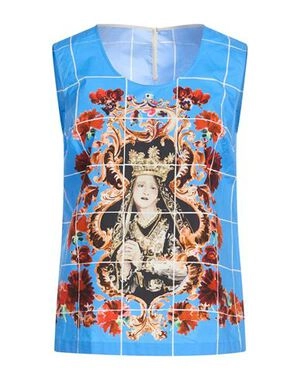 Dolce & Gabbana Top Size Cotton - Blue