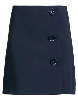 COMPAGNIA ITALIANA Mini Skirt Midnight Size Polyester, Elastane - Blue
