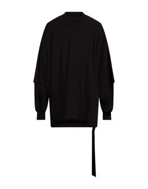 Rick Owens Cotton Jersey Sweatshirt - Black