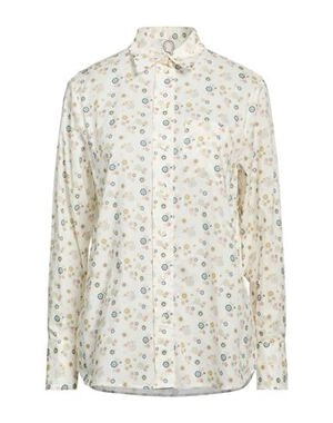 INES DE LA FRESSANGE PARIS Cotton Floral-print Shirt - White