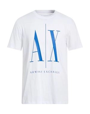 Armani Exchange T-shirt Rust Size Cotton - White