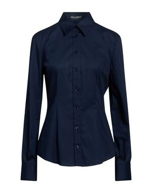 Dolce & Gabbana Cotton Elastane Shirt - Navy