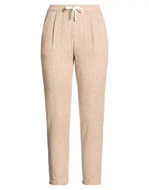 PUROTATTO Pants Sand Size Viscose, Wool, Polyester, Elastane
