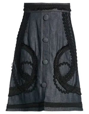 Dolce & Gabbana Embellished Denim Skirt