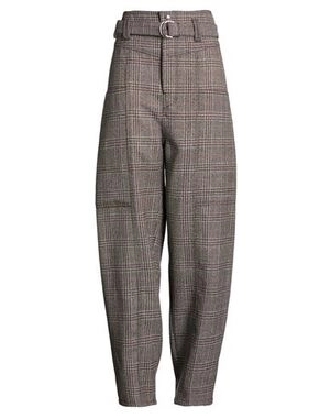 TOD'S Pants Chocolate Size Virgin Wool - Brown