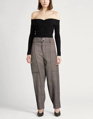 TOD'S Pants Chocolate Size Virgin Wool