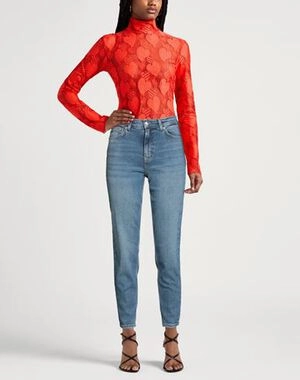 Only High Waisted Tapered Jeans